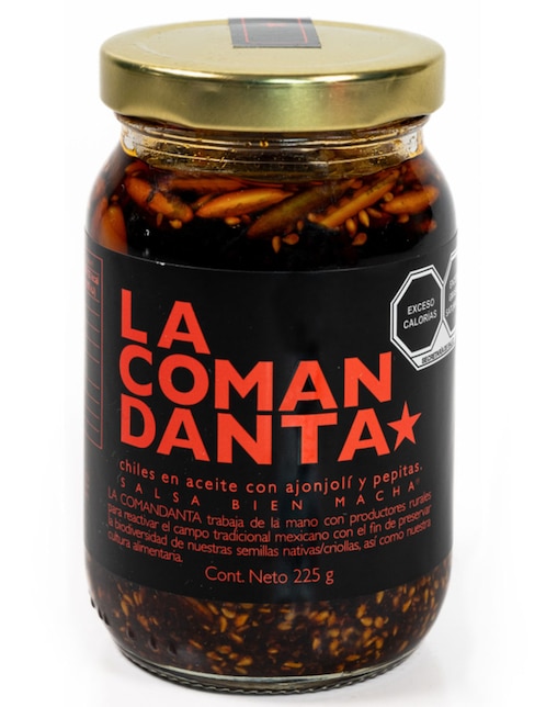 Salsa macha picante La Comandanta 1