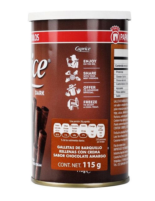 Galletas de chocolate Caprice 3