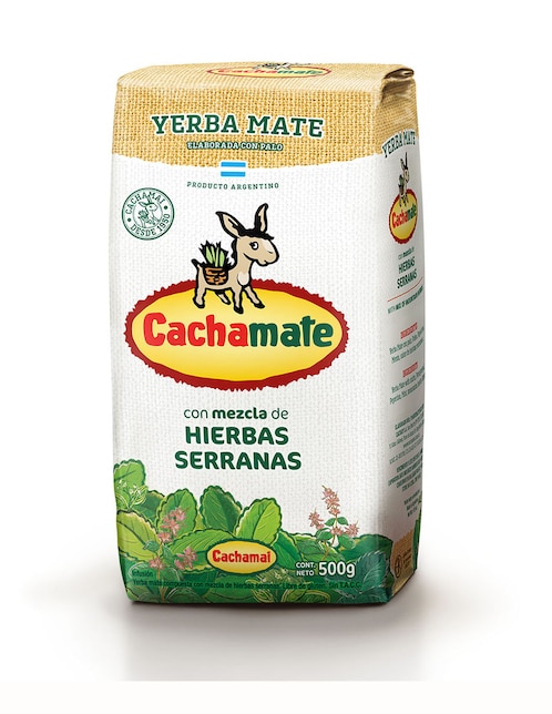 Yerba Mate compuesta Cachamate 500 g 1