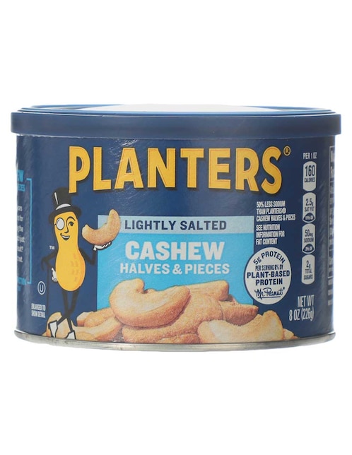 Lightly salted cashew halves & pieces Planters 226 g 1
