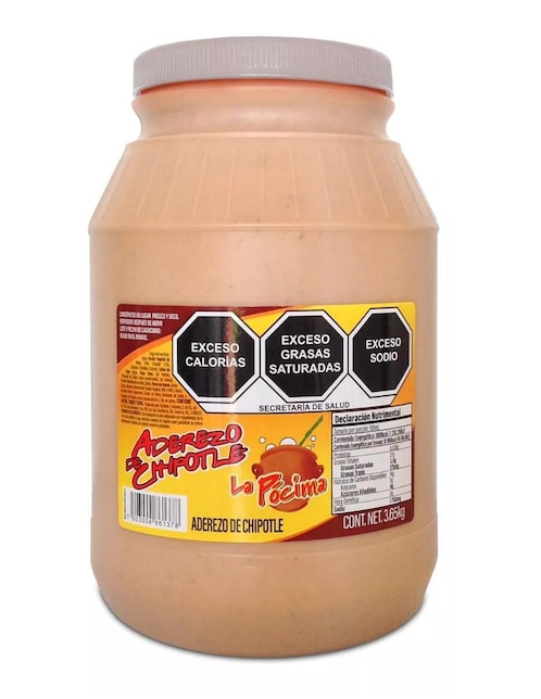 Aderezo sabor chipotle La Pócima 1