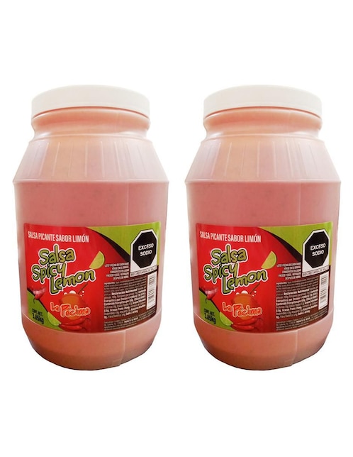 Set salsa chile sabor limón La Pócima 1