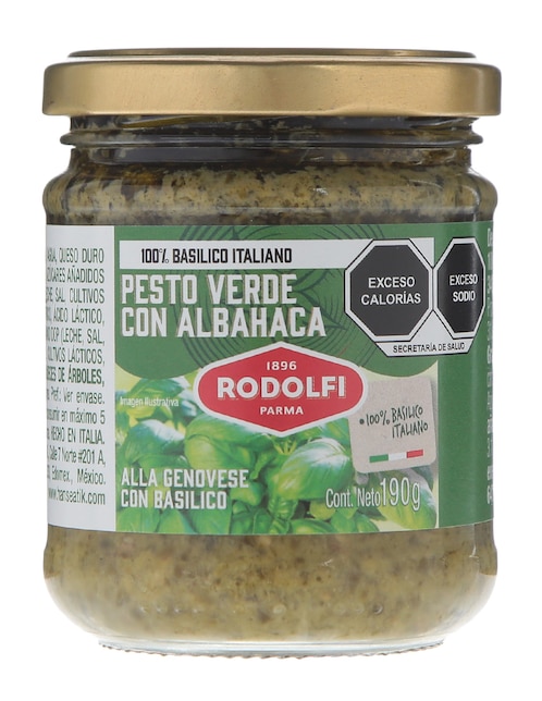 Salsa pesto sabor albahaca Rodolfi 1