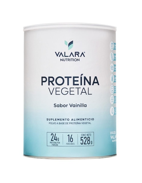Proteína Vegana en Polvo Valara Nutrition sabor vainilla 1