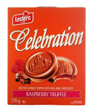 Galleta de Frambuesa con Chocolate Leclerc 270 g