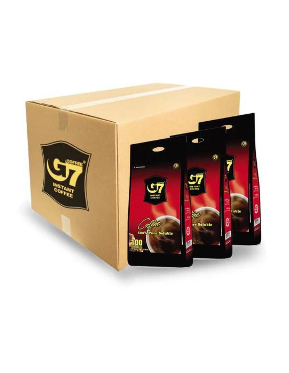 Café soluble sabor natural de Vietnam Trung Nguyên G7 Pure Black G7 9 kg